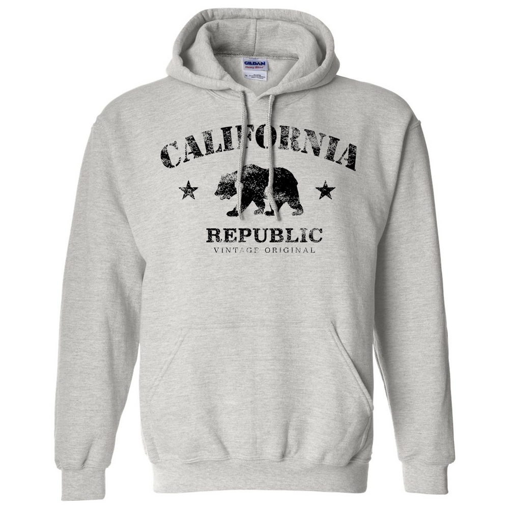 California Republic USA Flag Sweatshirt Hoodie - California Republic ...
