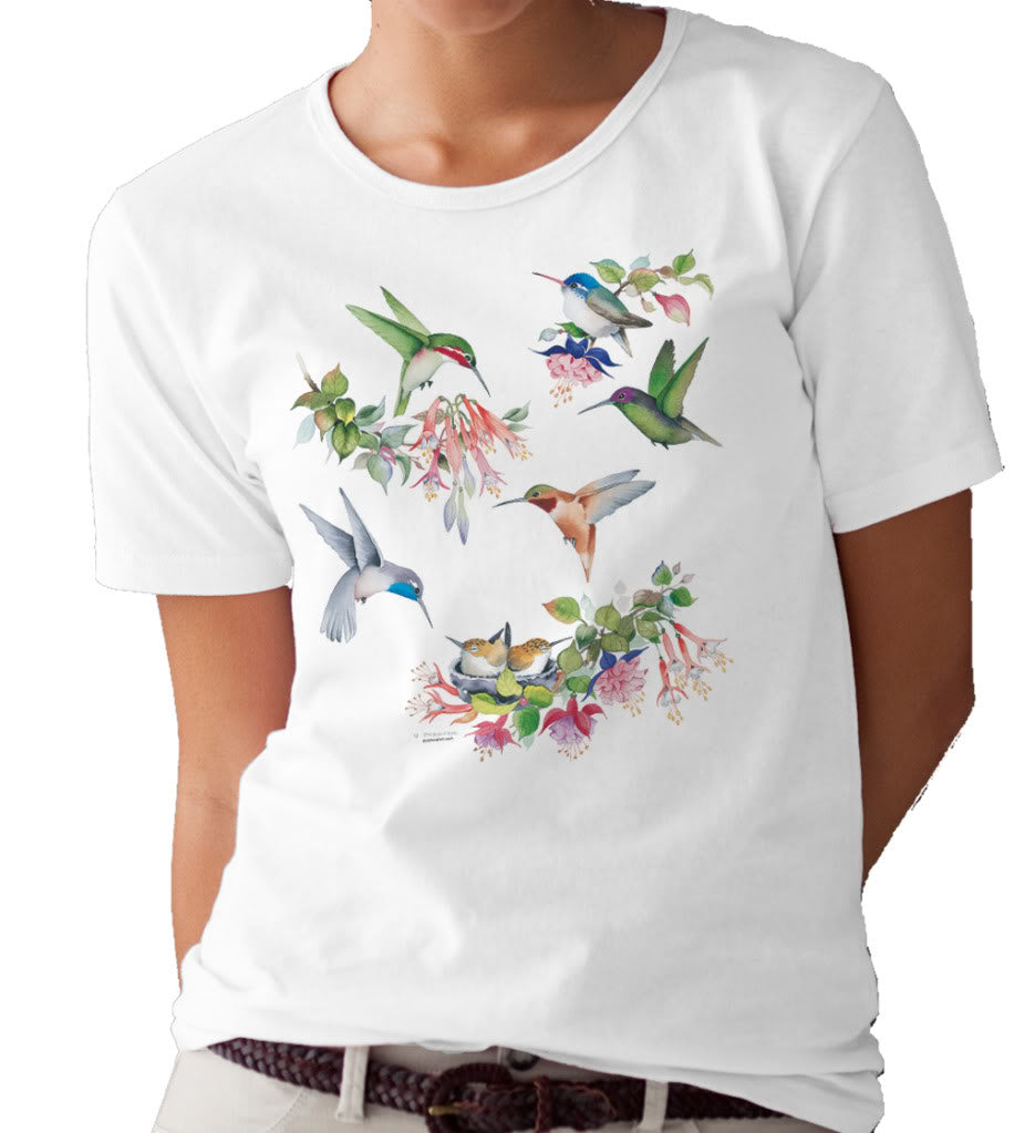 Hummingbirds of North America T-shirt/tee by Valerie Pfeiffer ...