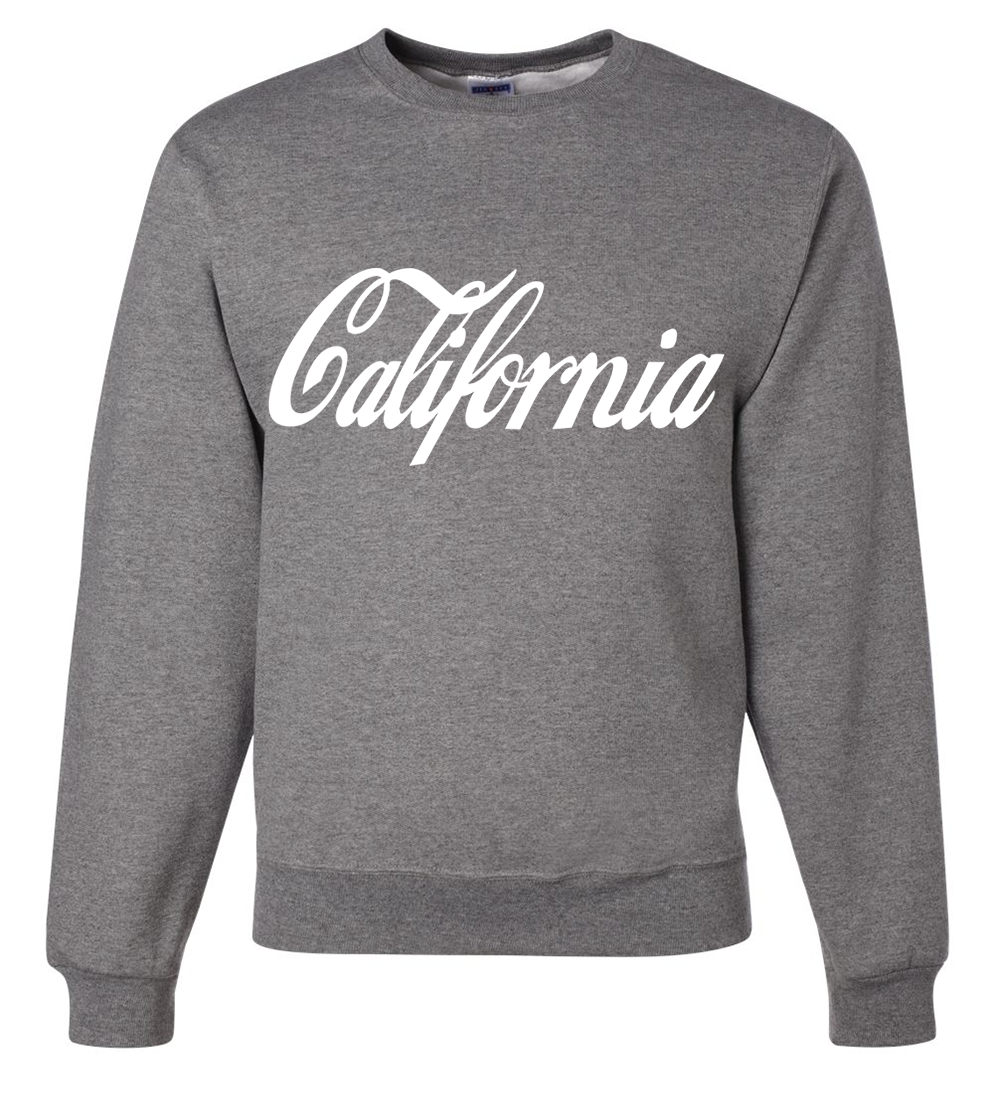 California Cola Crewneck Sweatshirt - California Republic Clothes