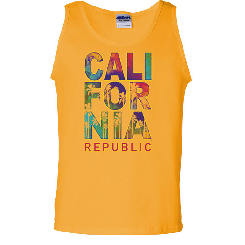 California Pastel Stitched Style Asst Colors Tank Top - California ...