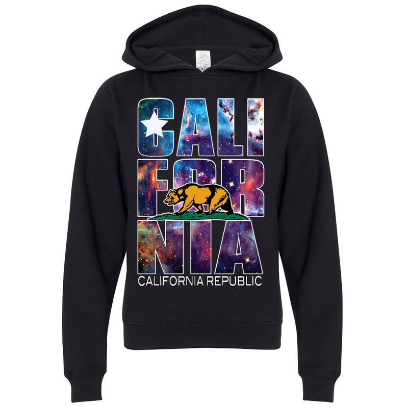 California Republic Vintage Stripe Premium Youth Sweatshirt Hoodie ...