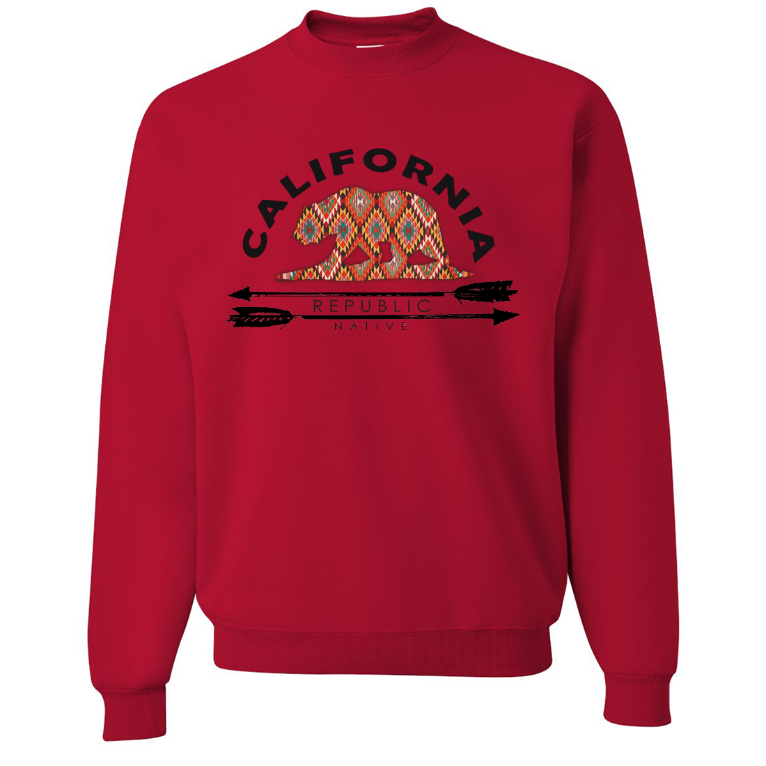 California Republic Native Crewneck Sweatshirt - California Republic ...
