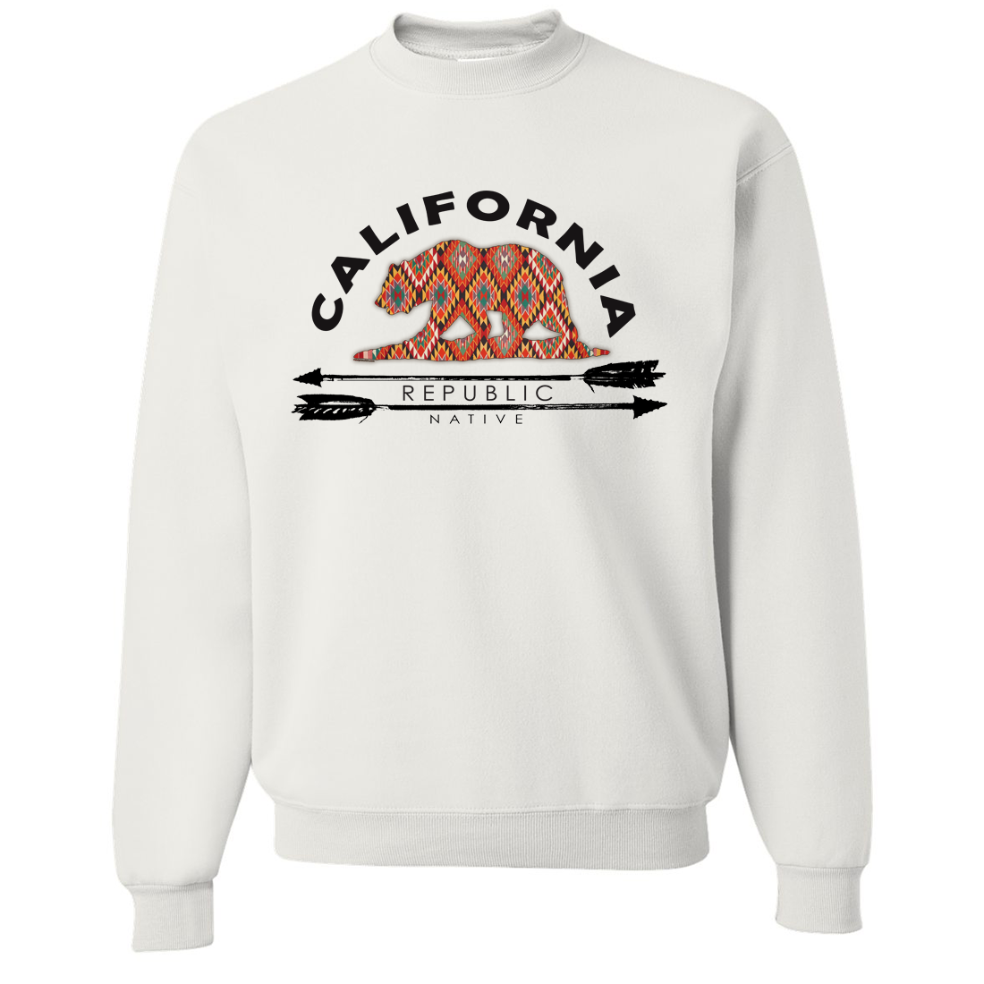 California Republic Native Crewneck Sweatshirt - California Republic ...