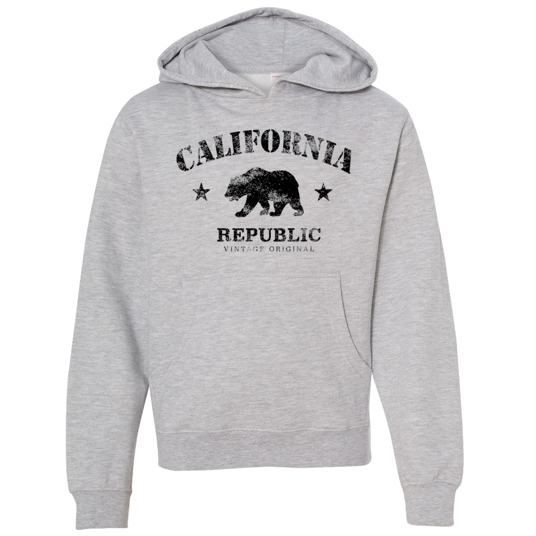 California Republic Vintage Stripe Premium Youth Sweatshirt Hoodie ...