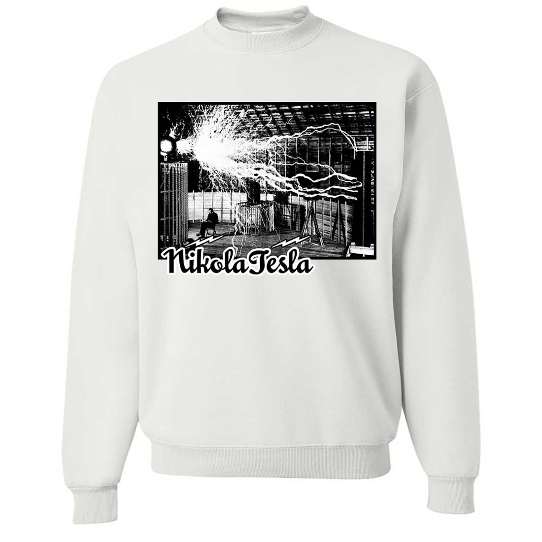 Tesla Coil Two Tone Crewneck Sweatshirt - California Republic Clothes
